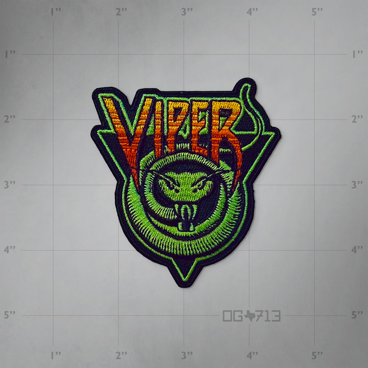 Viper - Embroidered Patch – OG 713
